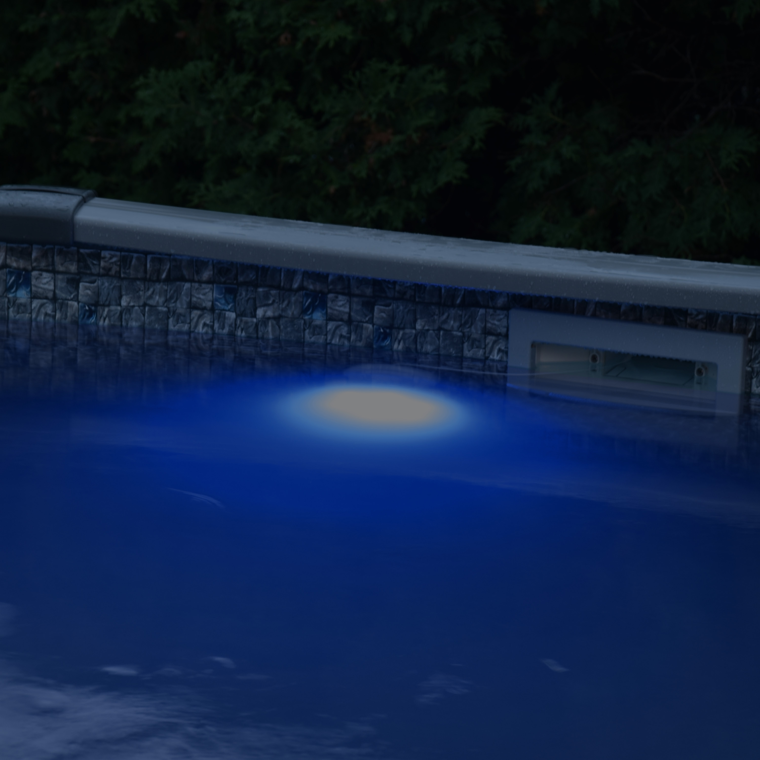 Aqua Select® Above Ground Circular Return Fitting LED Light ...