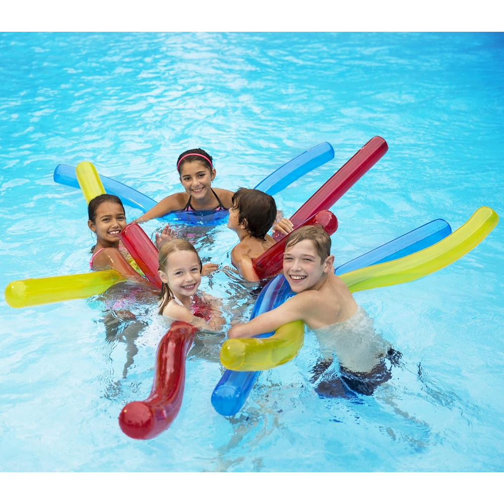 Aqua Select® Water Worms Inflatable Pool Noodles (6 Pack ...