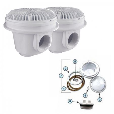Dual Main Bottom Drain Kit - PoolSupplies.com